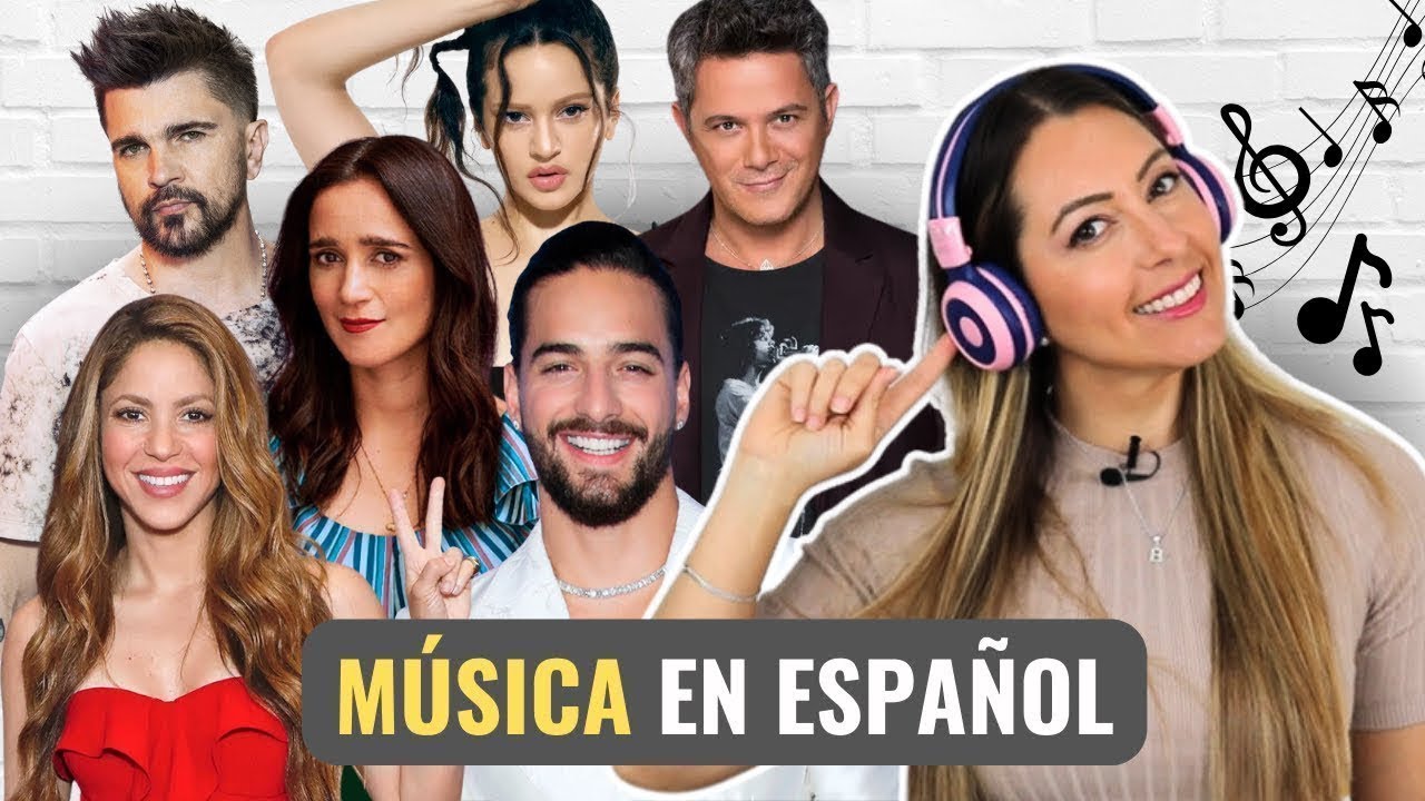 How to Improve your SPANISH with MUSIC 🎶 Cómo usar la MÚSICA para ...