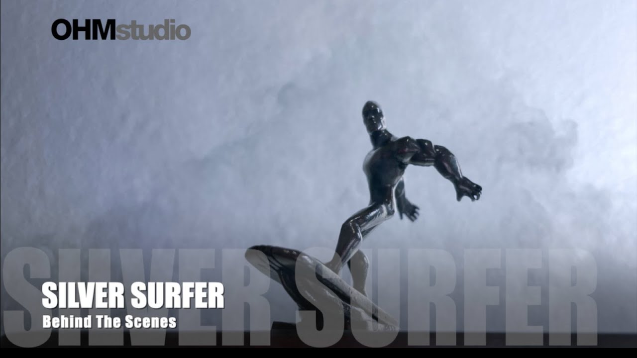 How to Make Sterling Silver SILVER SURFER from a 3D Model - YouTube