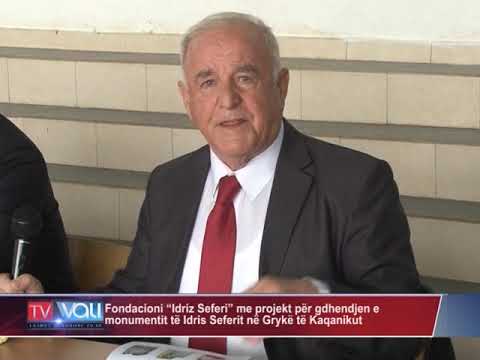 Fondacioni “Idriz Seferi” me projekt për gdhendjen e monumentit të tij ...
