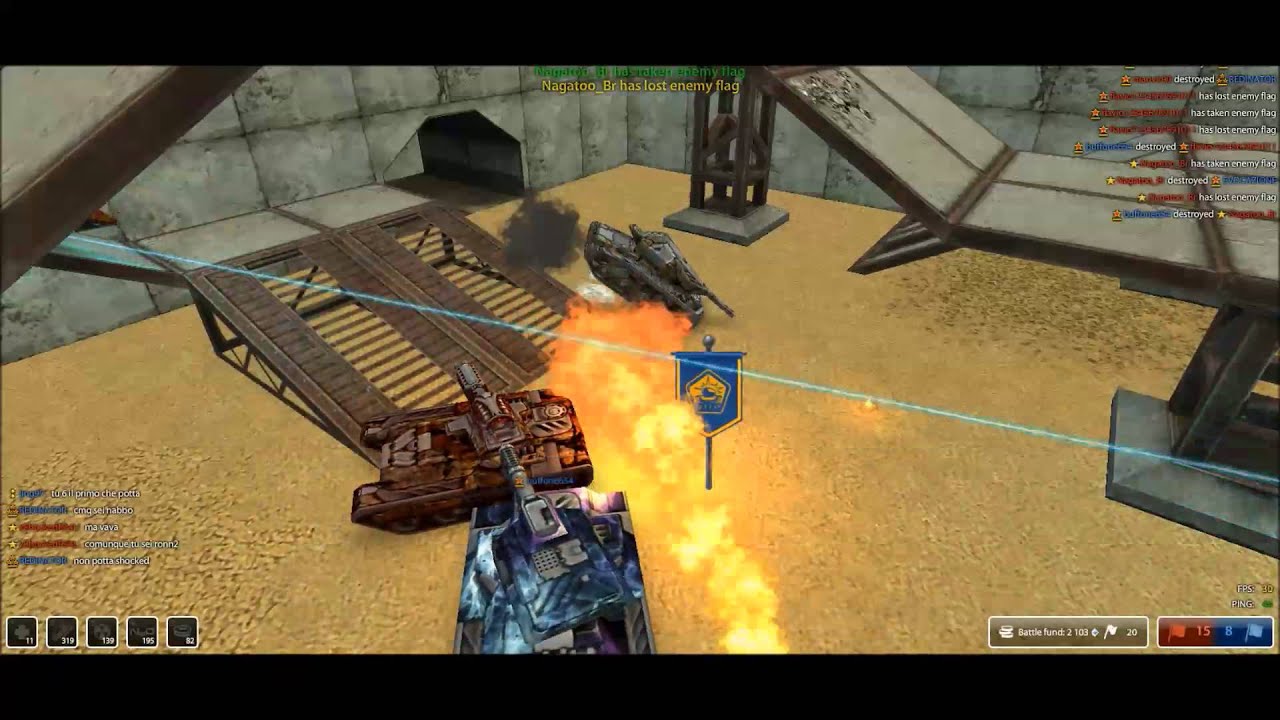 [TO] Tanki Online - Gameplay 5° (Ricochet M2 - Viking M2 - Inferno ...
