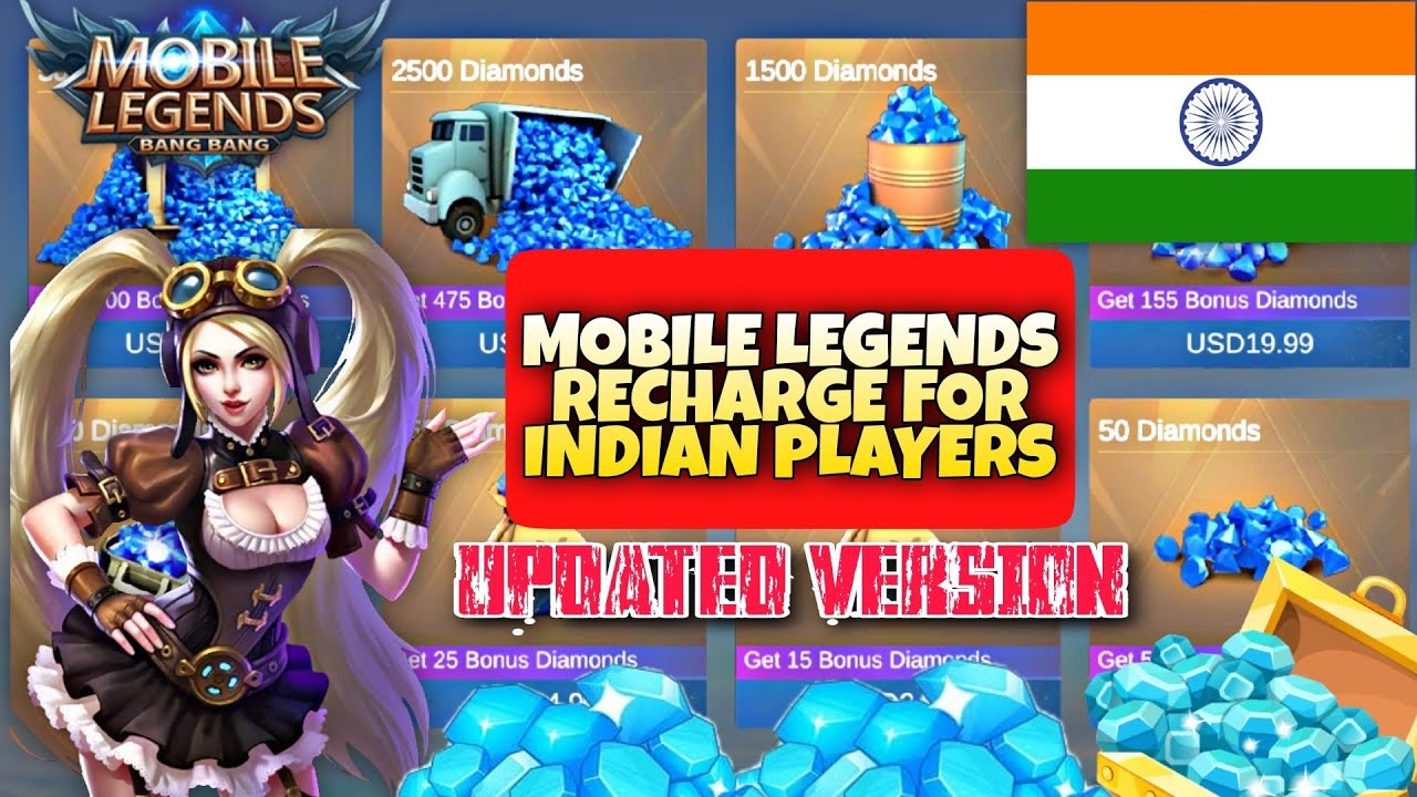 Mlbb - How To Recharge Diamonds In Mobile Legends in 2022 - YouTube