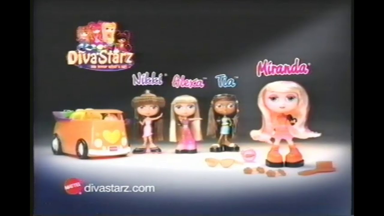 Diva Starz (Mattel) TV Commercial - 2002 - YouTube