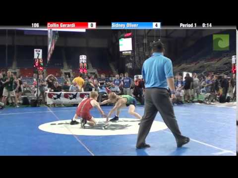 106 Collin Gerardi vs. Sidney Oliver - YouTube