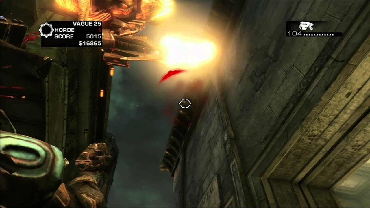 Gears Of War 3 - Horde - Bug Shrieker - YouTube