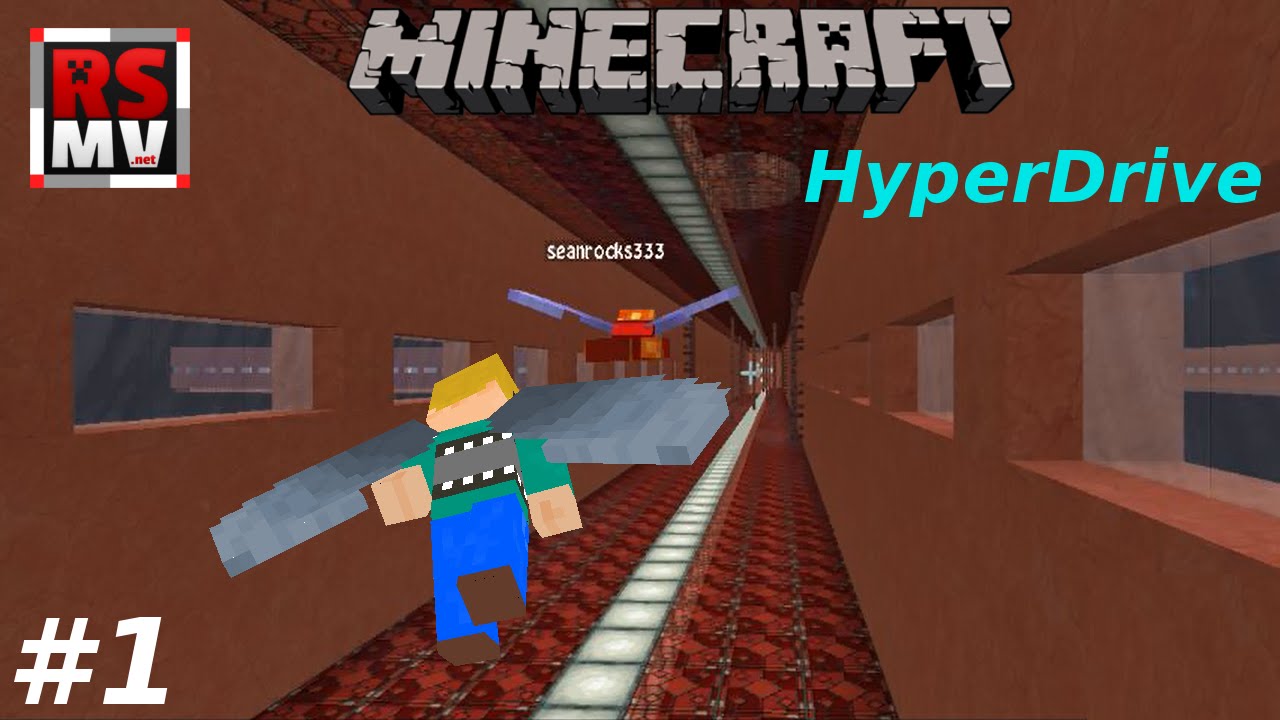 Minecraft HyperDrive RSMV #1 ZERO GRAVITY ELYTRAS with seanrocks333 - YouTube