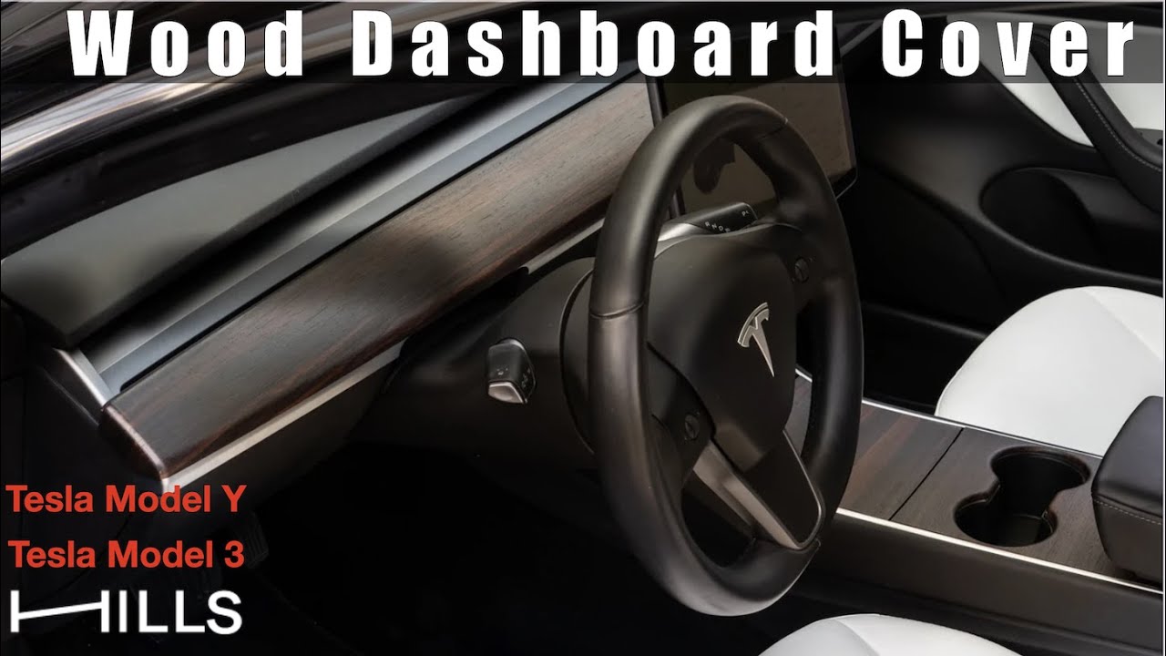 2023 Hillsmade Wood Inlays Dashboard + Center Console for your Tesla ...
