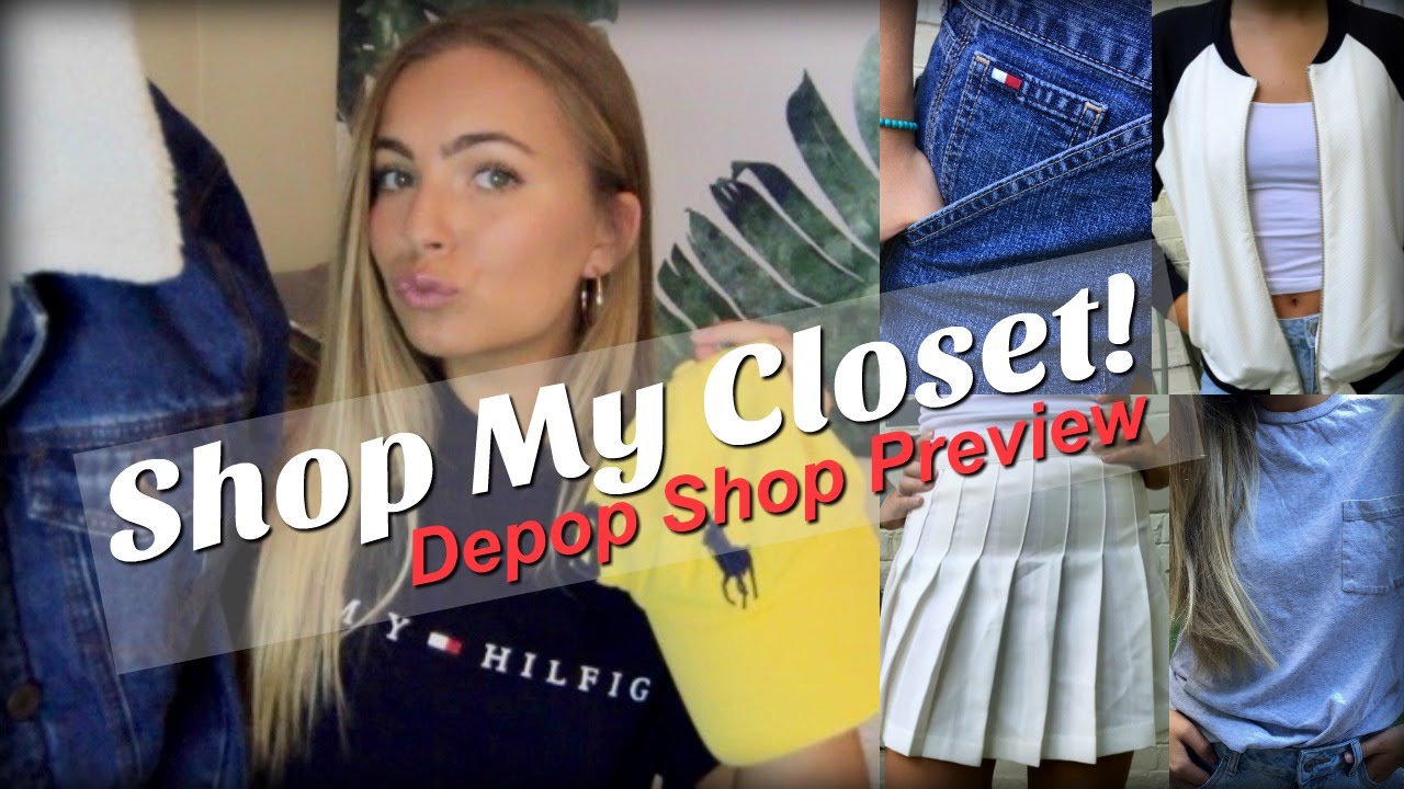 SELLING MY CLOTHES! | Depop Shop Preview - YouTube