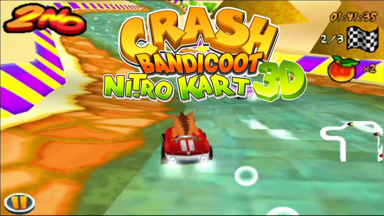 Crash Bandicoot Nitro Kart 3D HD iOS Gameplay - YouTube