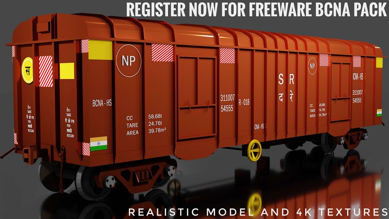 Register Now for Freeware BCNA Wagons Pack! | Pack of 9 Different ...