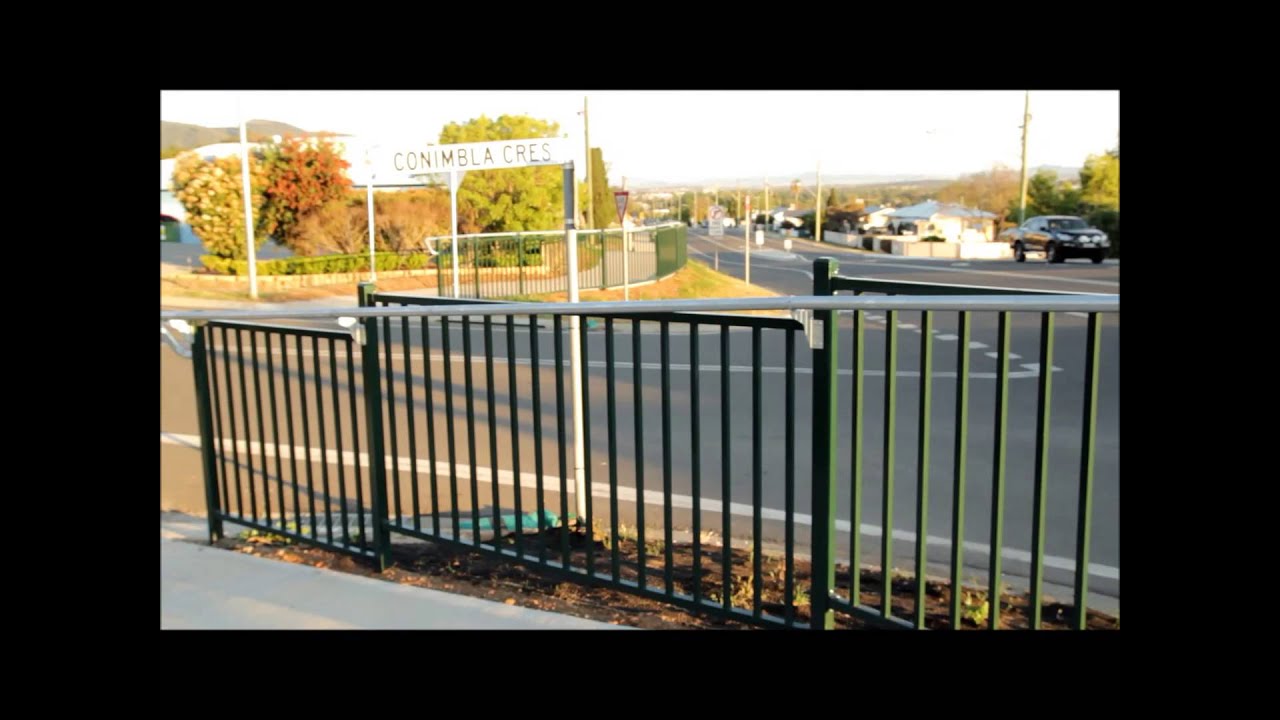 Bluedog CycSafe® safety fencing, Tamworth, NSW - YouTube