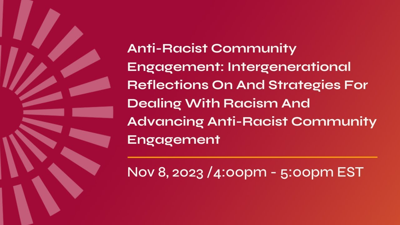 Strategies for Dealing with Racism and Advancing Anti-Racist Community ...