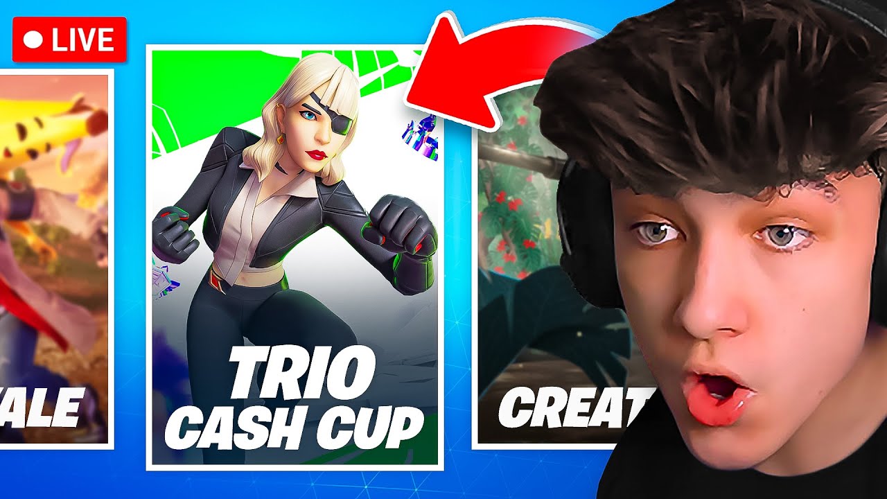 TRIO CASH CUP FINALS! (Fortnite Tournament) - YouTube