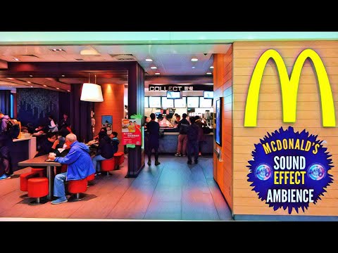 McDonald's Ambience Sound Effect / Sound Of Busy McDonald's / McDonalds ...