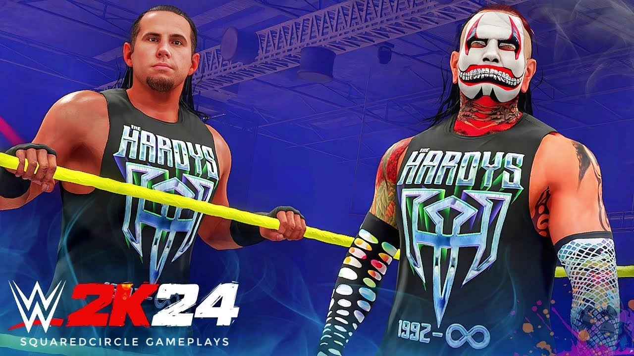 WWE 2K24 The Hardy Boyz 2024 w/ Entrance Theme & TNA Modded PC Arena ...