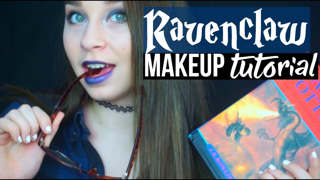 Ravenclaw Makeup Tutorial - YouTube