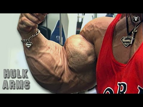 HULK ARMS ️‍- MAKE BICEPS AND TRICEPS BIGGER - EXTREME ️ARM DAY MOTIVATION