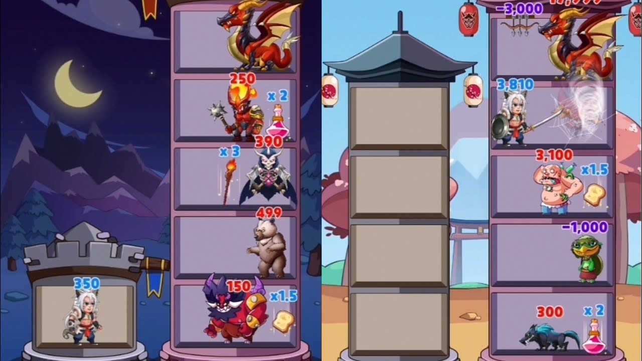 Hero Tower Wars 76-80 Levels - YouTube