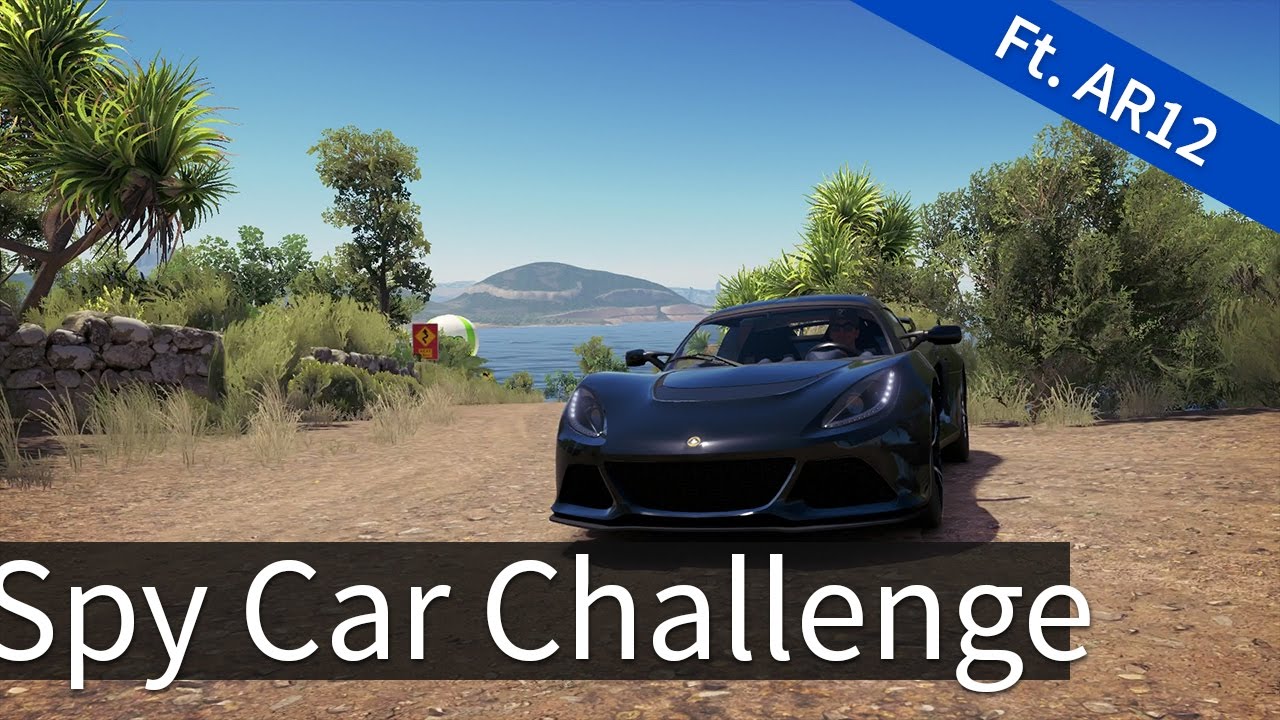 Forza Horizon 3: Spy Car Challenge - Ft AR12 Gaming - YouTube
