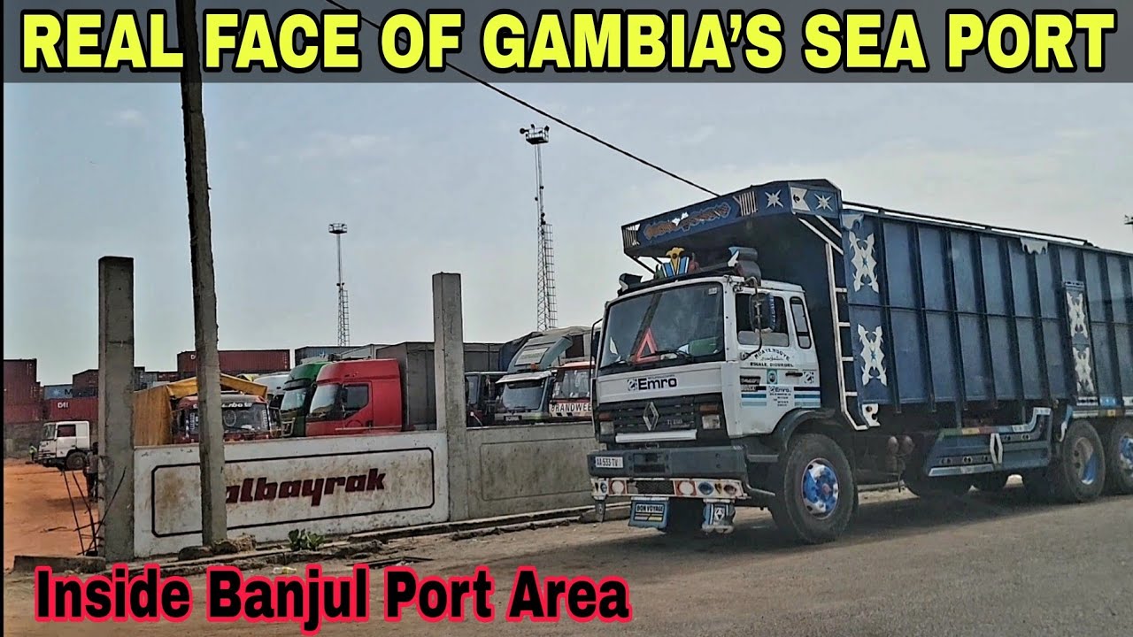 Drive Through Gambia’s Biggest Sea Port | Banjul Tour 2025 Ful Tour of ...