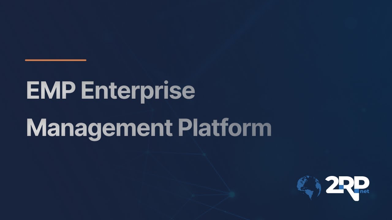 Conteúdo Exclusivo- EMP(Enterprise Management Platform) #2RPNET - YouTube