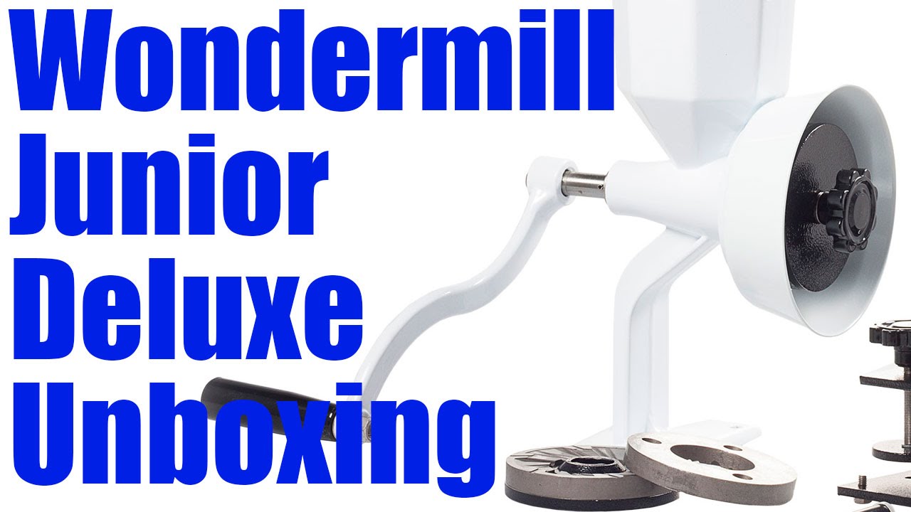 Wondermill Wonder Junior Deluxe Grain Mill Unboxing (Unboxd #3) - YouTube