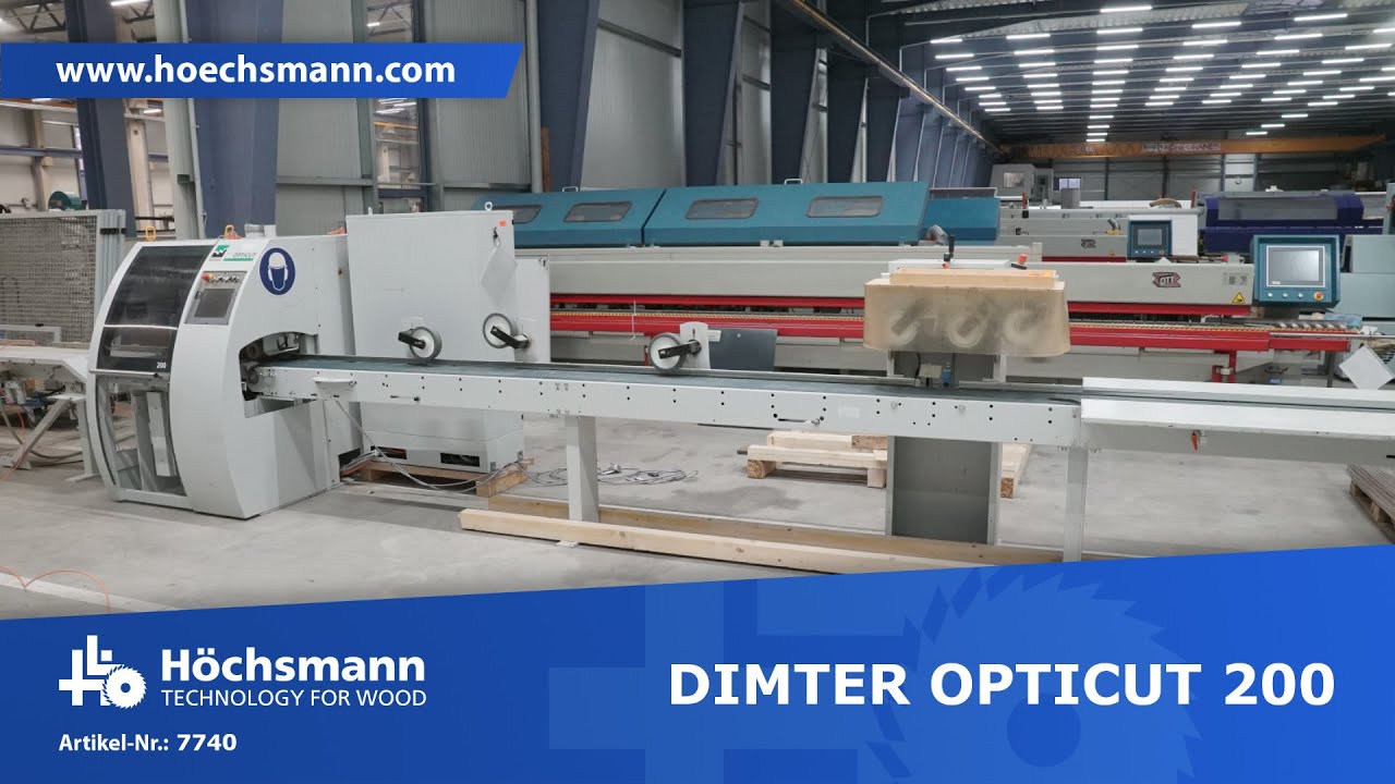 DIMTER OPTICUT 200 (Höchsmann Klipphausen) - YouTube
