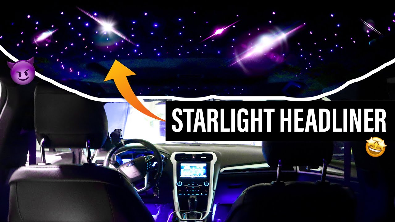 Finishing My Fusion's STARLIGHT HEADLINER! - YouTube