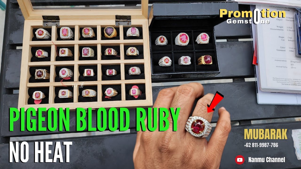 MASIH TENTANG RUBY PART 2 [25/02/23] Promosi 27 Pcs Batu Permata Ruby ...