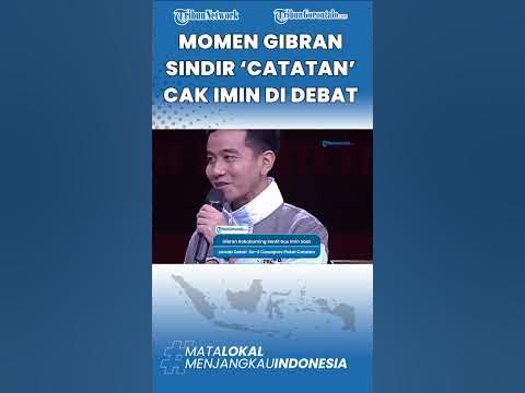 Gibran 'Sentil' Muhaimin Iskandar yang Debat Bawa Catatan: Enak Banget Ya Gus Bawa Catatan ...