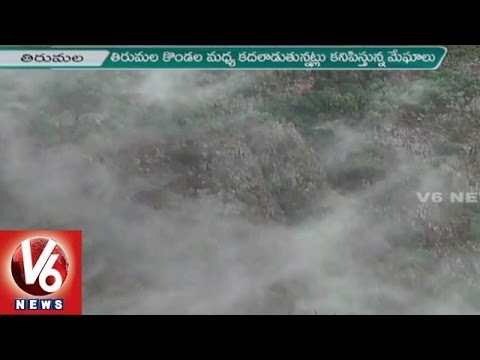 Tirupati Weather Report | Cloudy Weather Brings Cheer In Tirumala | V6 ...