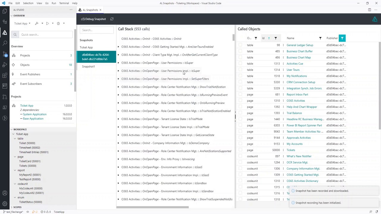 Snapshot debugging made easier by AL Studio (Preview) - YouTube