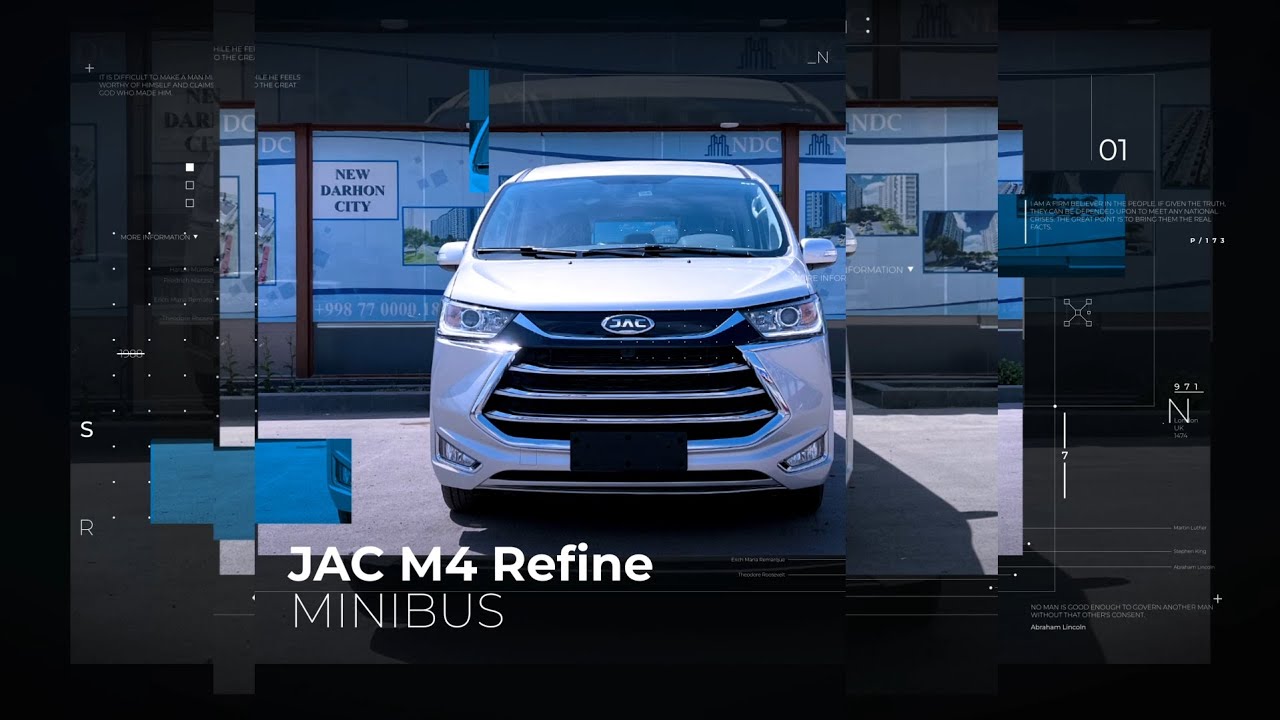JAC M4 REFINE slideshow tutorial in tutorial - YouTube