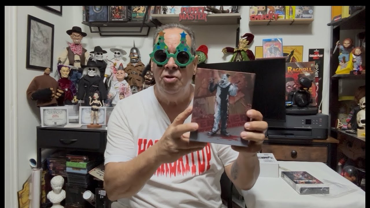 Unboxing Terrifier 3 Art Attack 4K Collector's Edition Box Set - YouTube