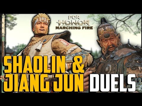 For Honor: Shaolin & Jiang Jun Duels - YouTube