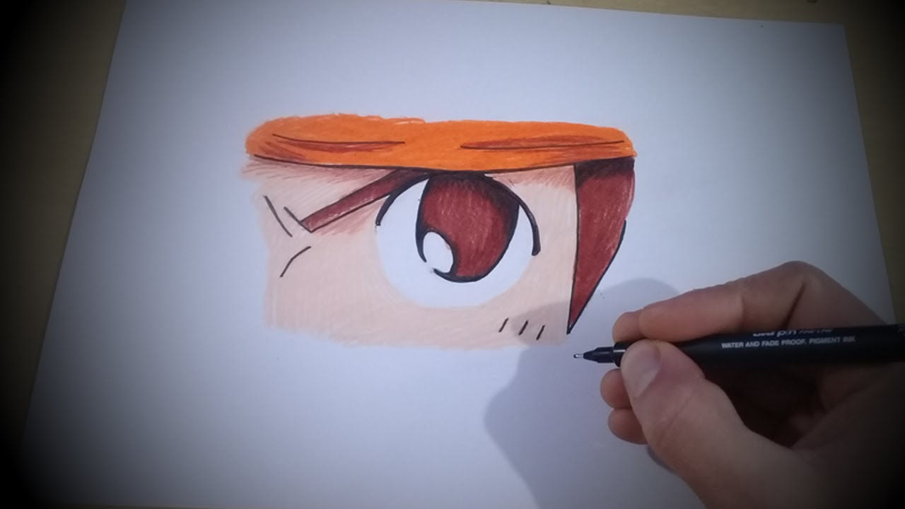 COMO DESENHAR o OLHO do SATORU ENDO do SUPER ONZE passo a passo - YouTube