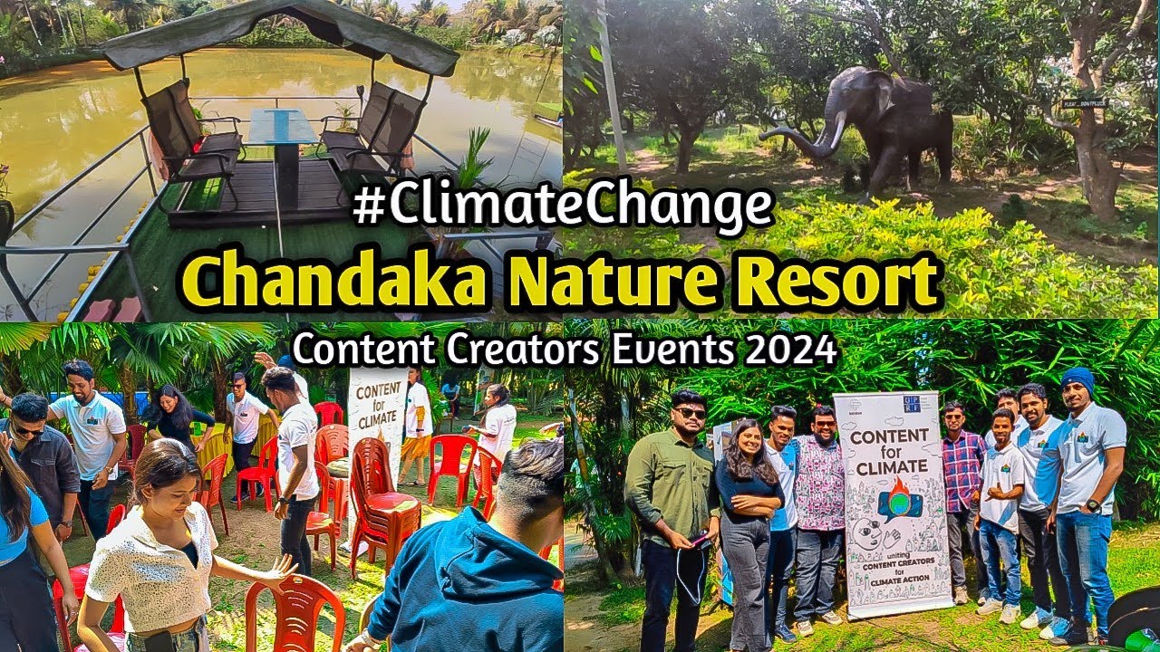 Chandaka Nature Resort ⛵ || Content For Climate Events 2024 || Saroj ...