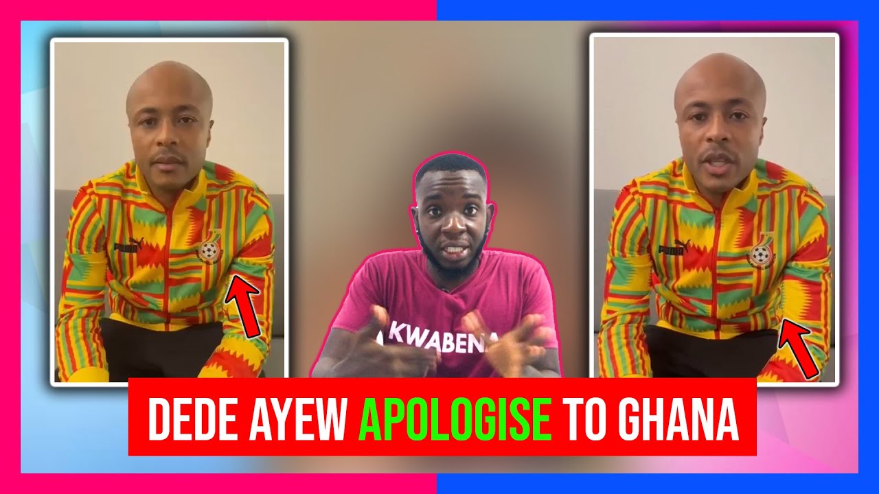 Dede Ayew Finally Apologise to Ghanaians Over Afcon Games - YouTube