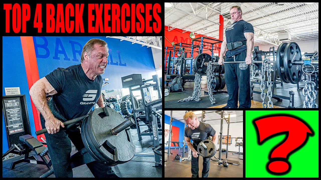 My Top 4 Back Exercises (UNREAL GROWTH) - YouTube