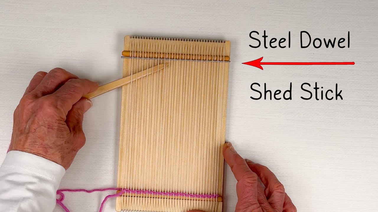 How to Use a Steel Dowel as a Shed Stick - YouTube
