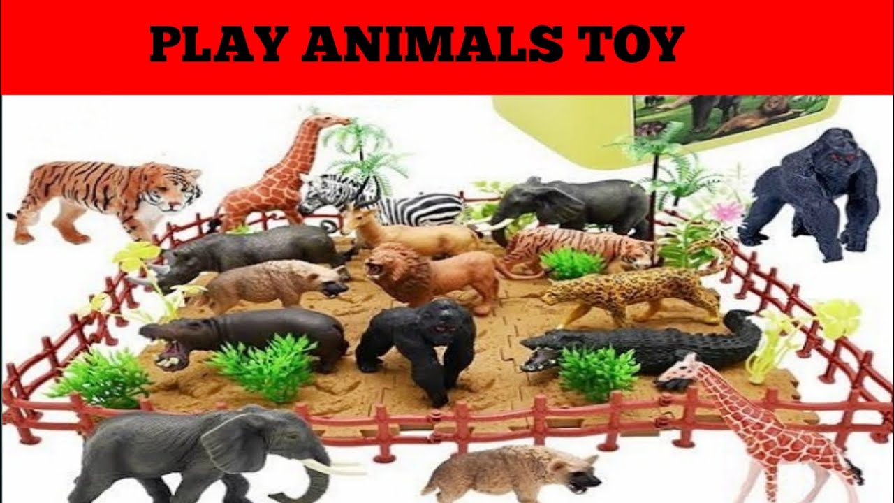 Animal Toy Video Jungle Safari How To Play Animals Toy - YouTube
