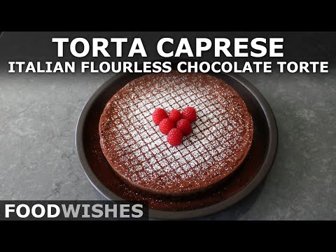 Italian Flourless Chocolate Torte \