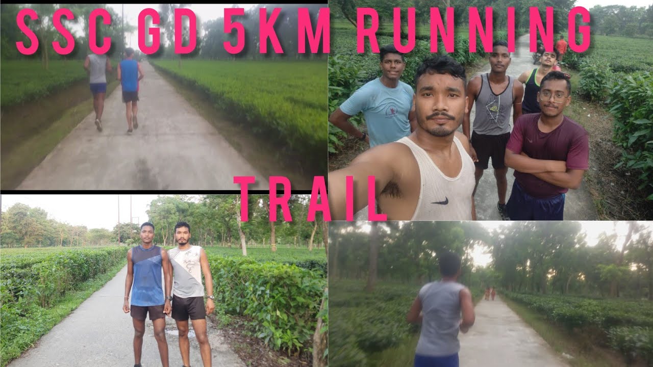 SSC GD 5KMN RUN.TRAIL. - YouTube