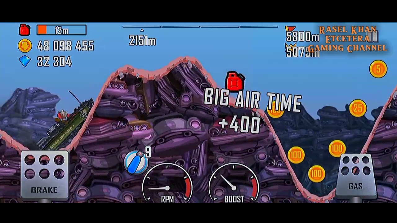 Hill Climb Race new episodes 000199 Night Mountain Event, Try to new ...