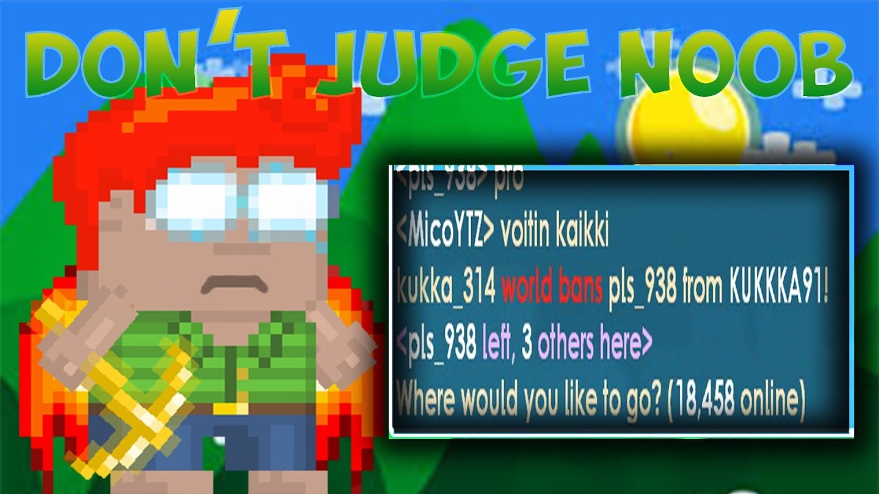 Don't Judge Noob(Newbie) #11│Growtopia - YouTube