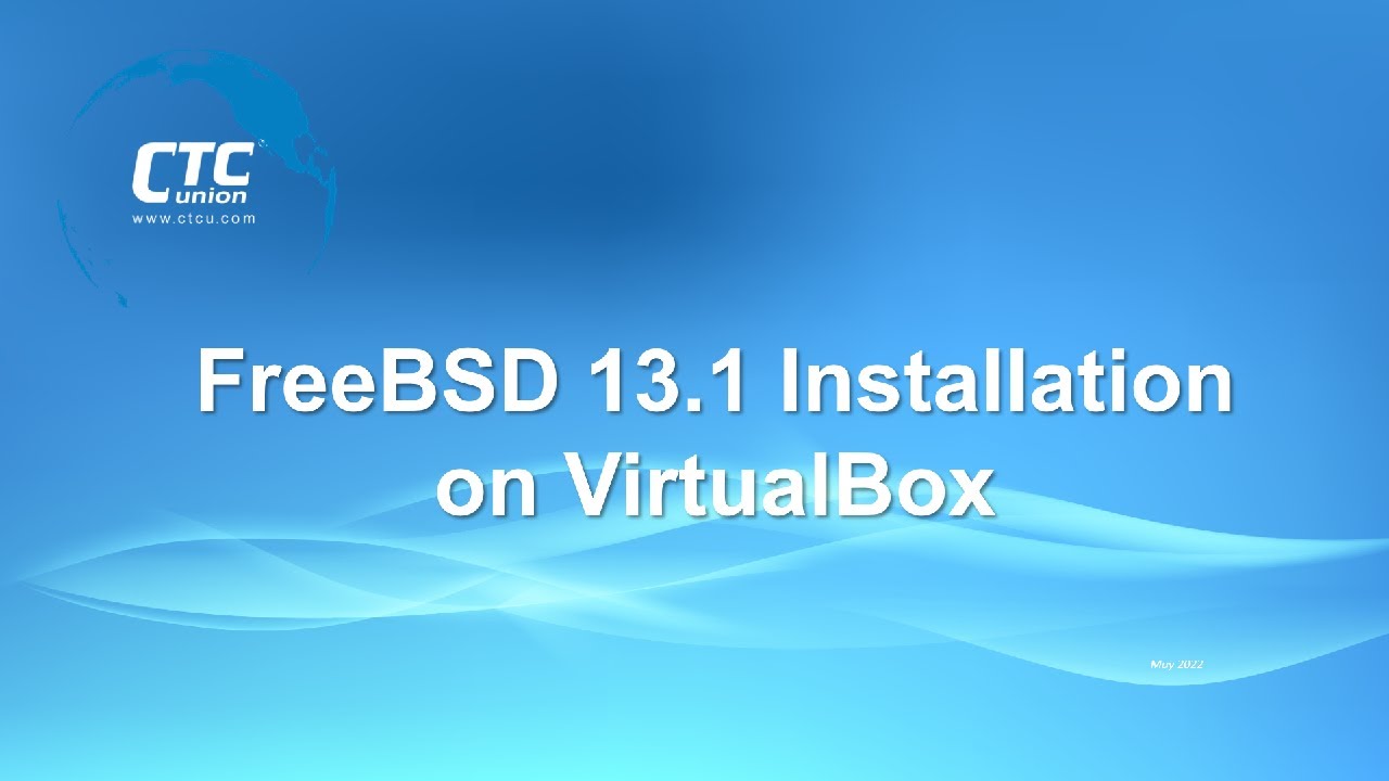FreeBSD 13.1 Installation on VirtualBox - YouTube