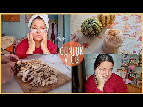 Günlük Vlog Temizlik, Pumpkin Spice Latte, Takipçimle Görüntülü Konuştum 💖