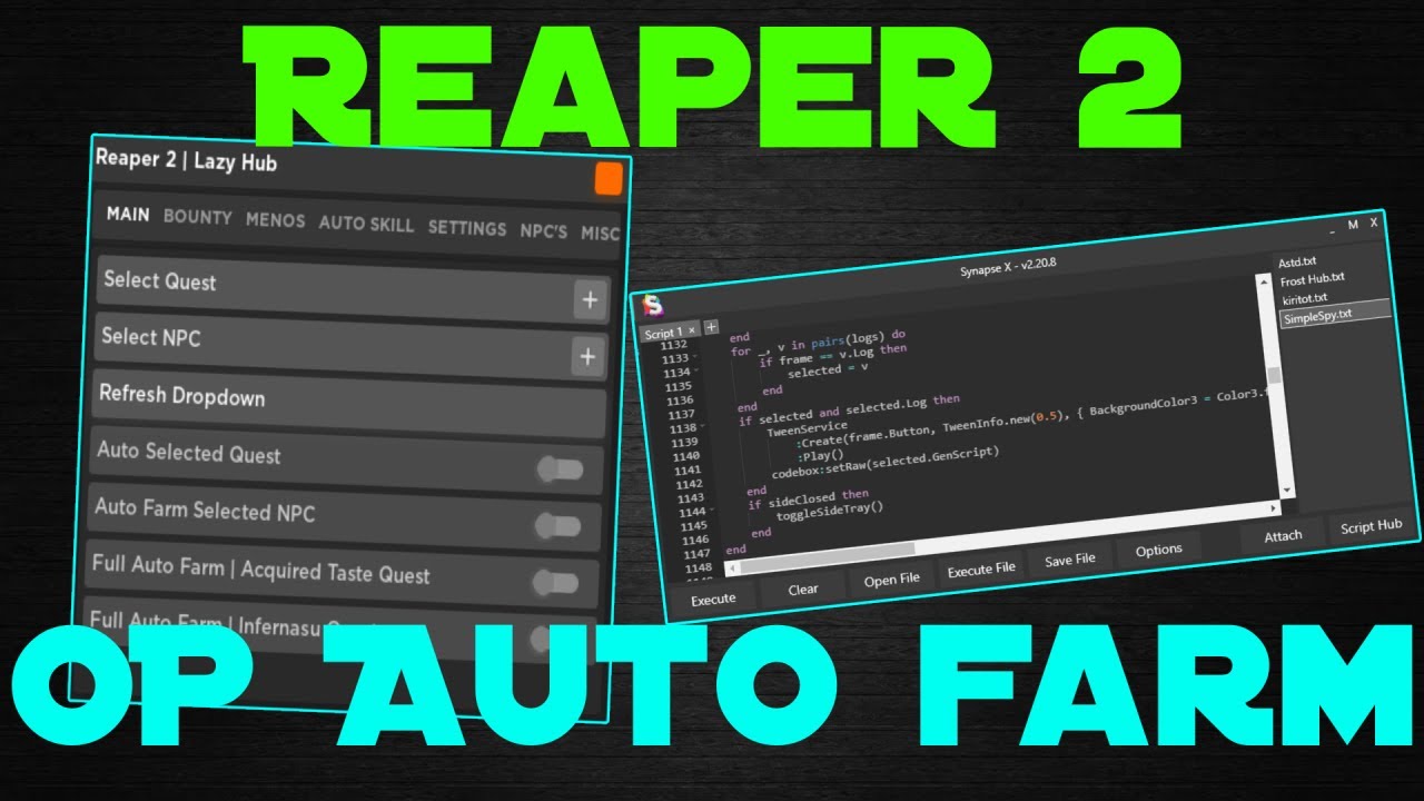 Reaper 2 | Auto Farm & More - YouTube