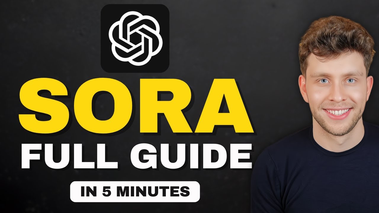 Sora Tutorial for Beginners - Learn Everything in 5 Minutes! - YouTube