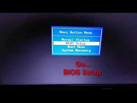 Lenovo laptop always show Boot Menu