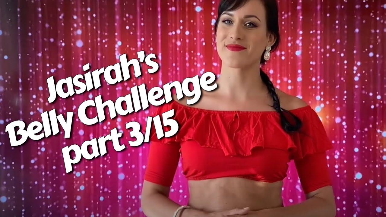 Jasirah Belly Challenge - part 3/15 STOMACH VACUUM, BELLY ROLL, FLUTTER ...